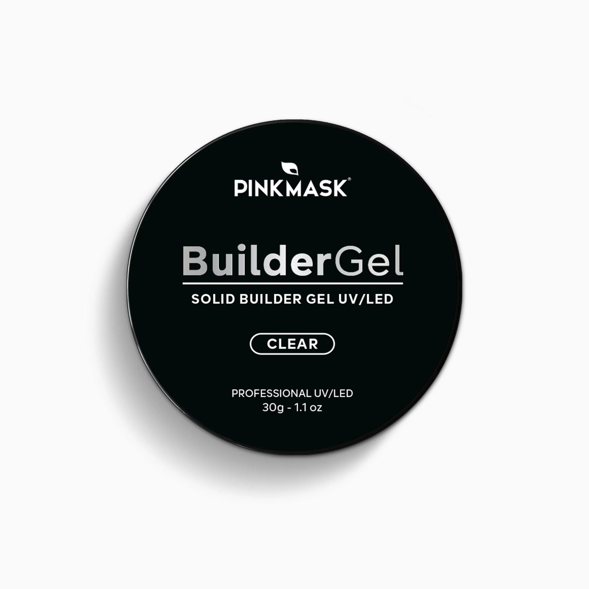 Solid Builder Gel para Uñas Fuertes y Duraderas - Pink Mask